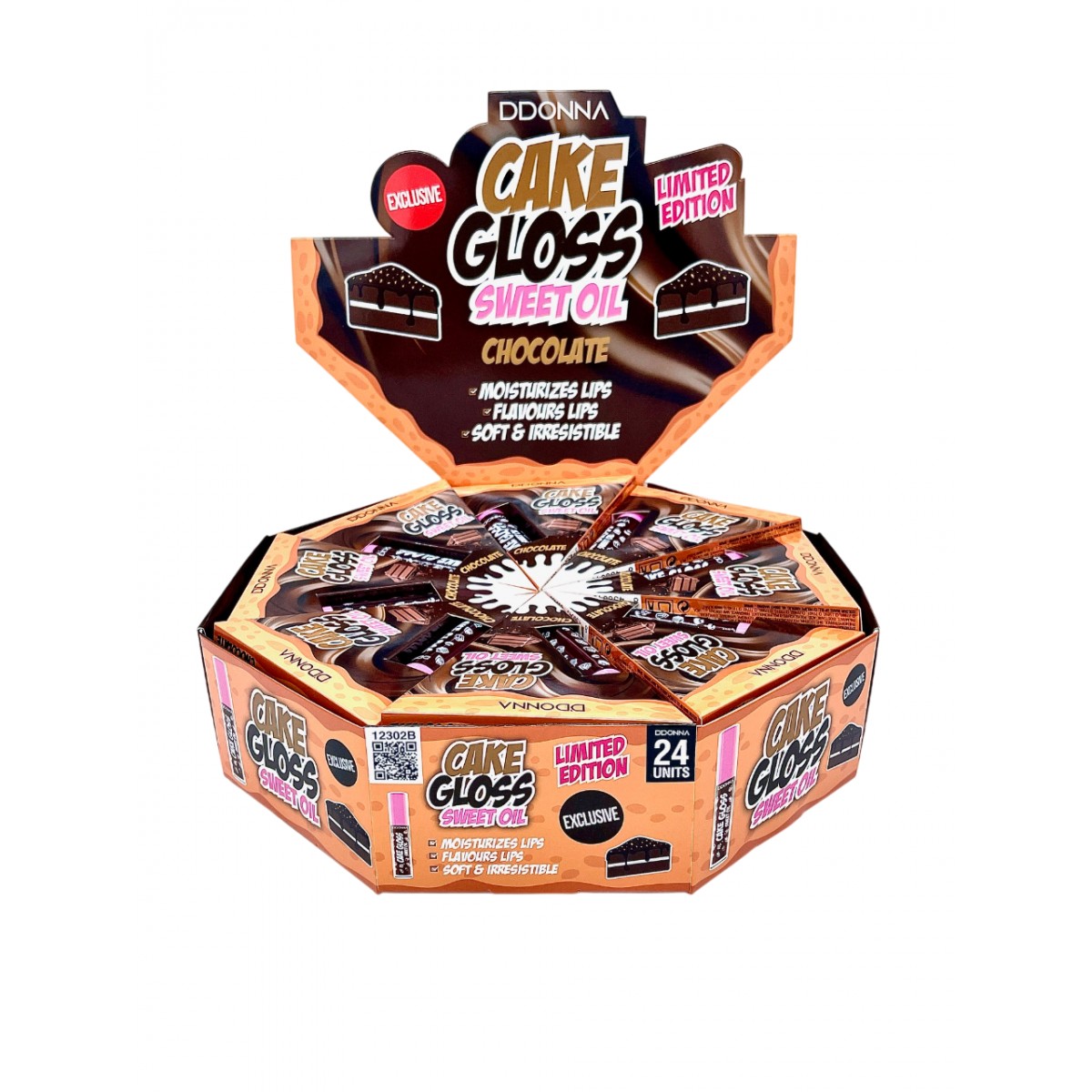 Brillo tarta de Chocolate -Cake Gloss Chocolate - DDonna – Loba Beauty Shop